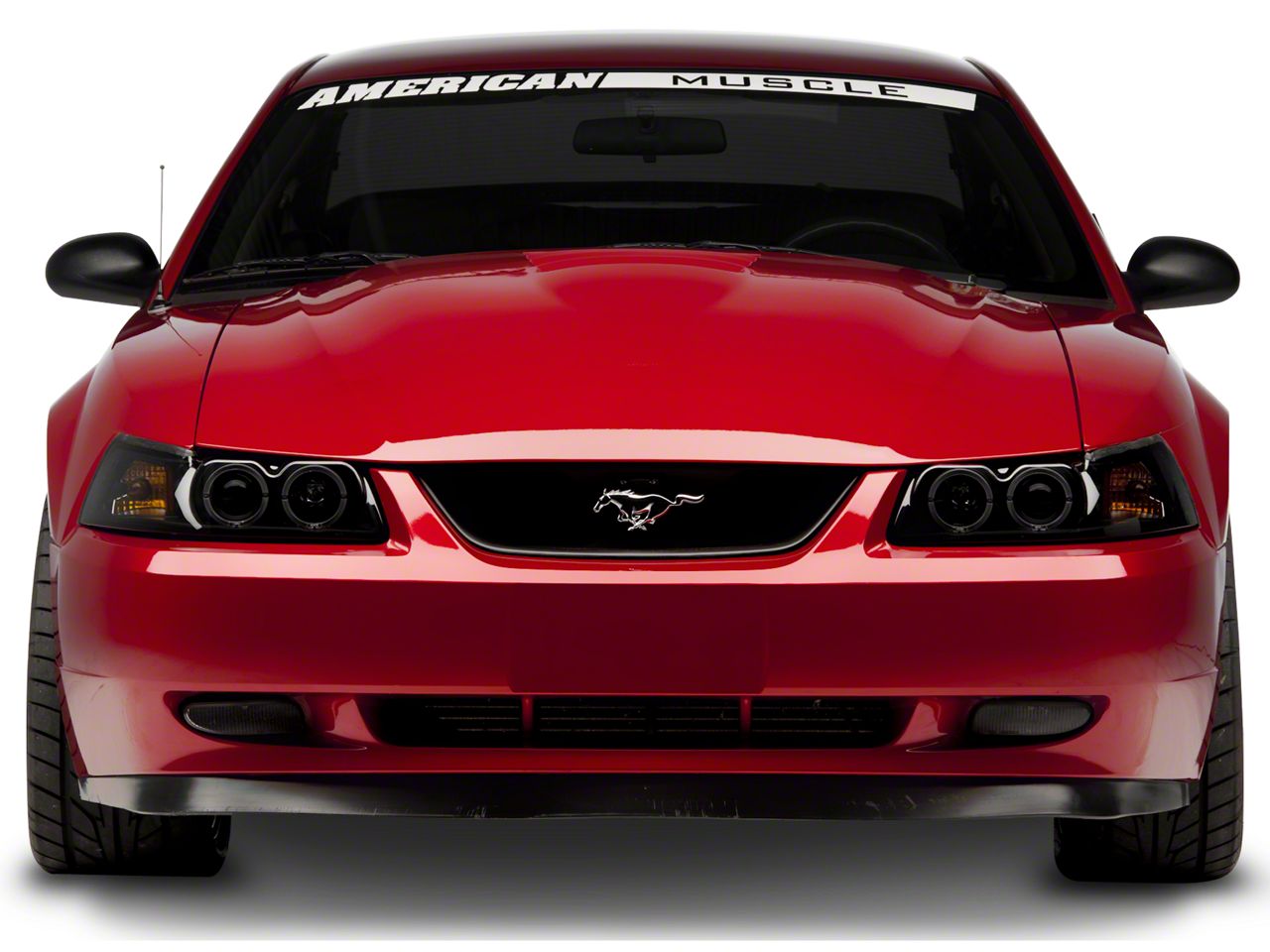 Mustang 2000 Cobra R Style Hood; Unpainted (99-04 Mustang) - Free Shipping