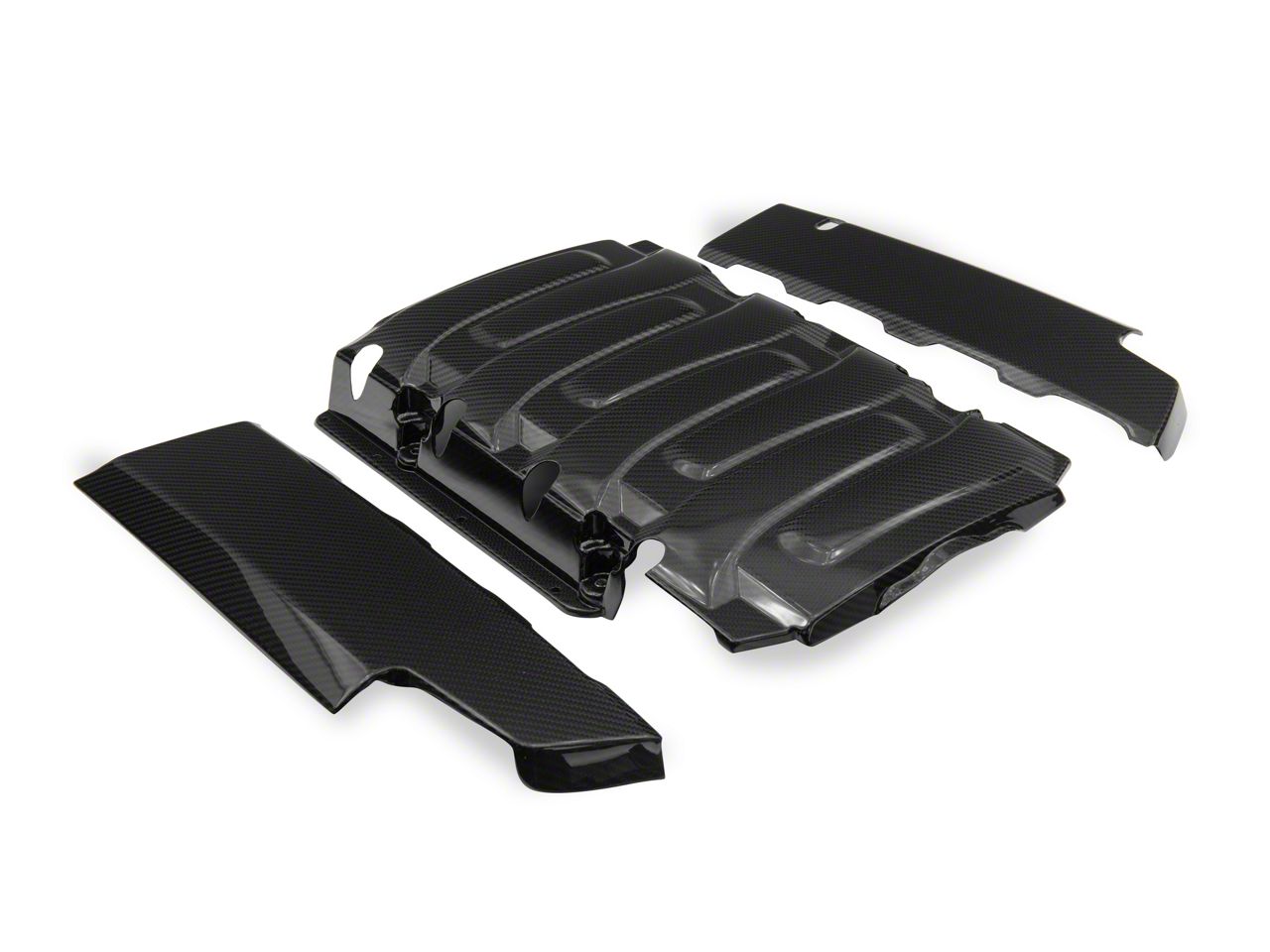 APR Performance Camaro Engine Cover Package; Carbon Fiber CBE-CMOPACK ...