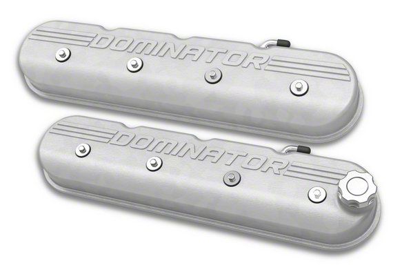 Holley Performance Camaro Tall LS Dominator Valve Covers; Natural 241 ...