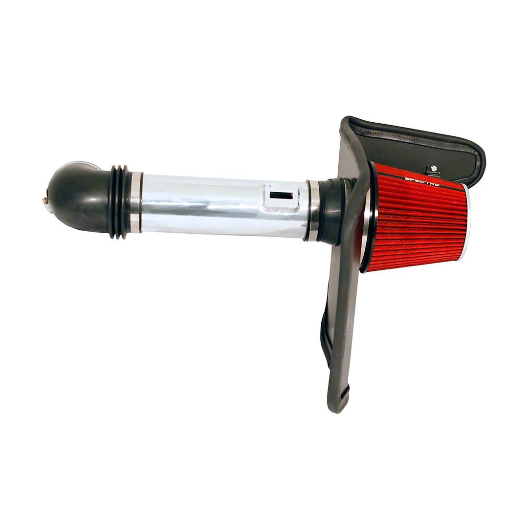Spectre Camaro Performance Cold Air Intake with Red Filter; Polished ...