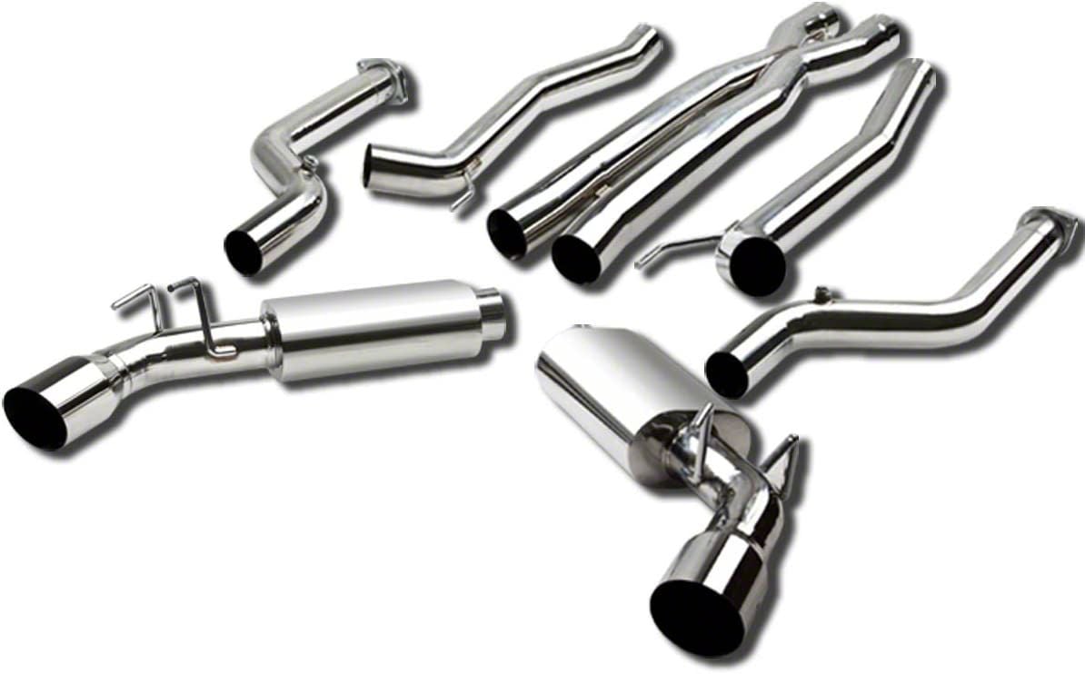 Camaro Cat-Back Exhaust System with Polished Tips (10-15 6.2L Camaro ...