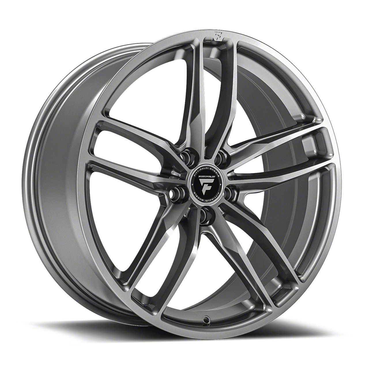 Fittipaldi Camaro 361S Brushed Silver Wheel; 20x8.5 A263880 (16-23 ...