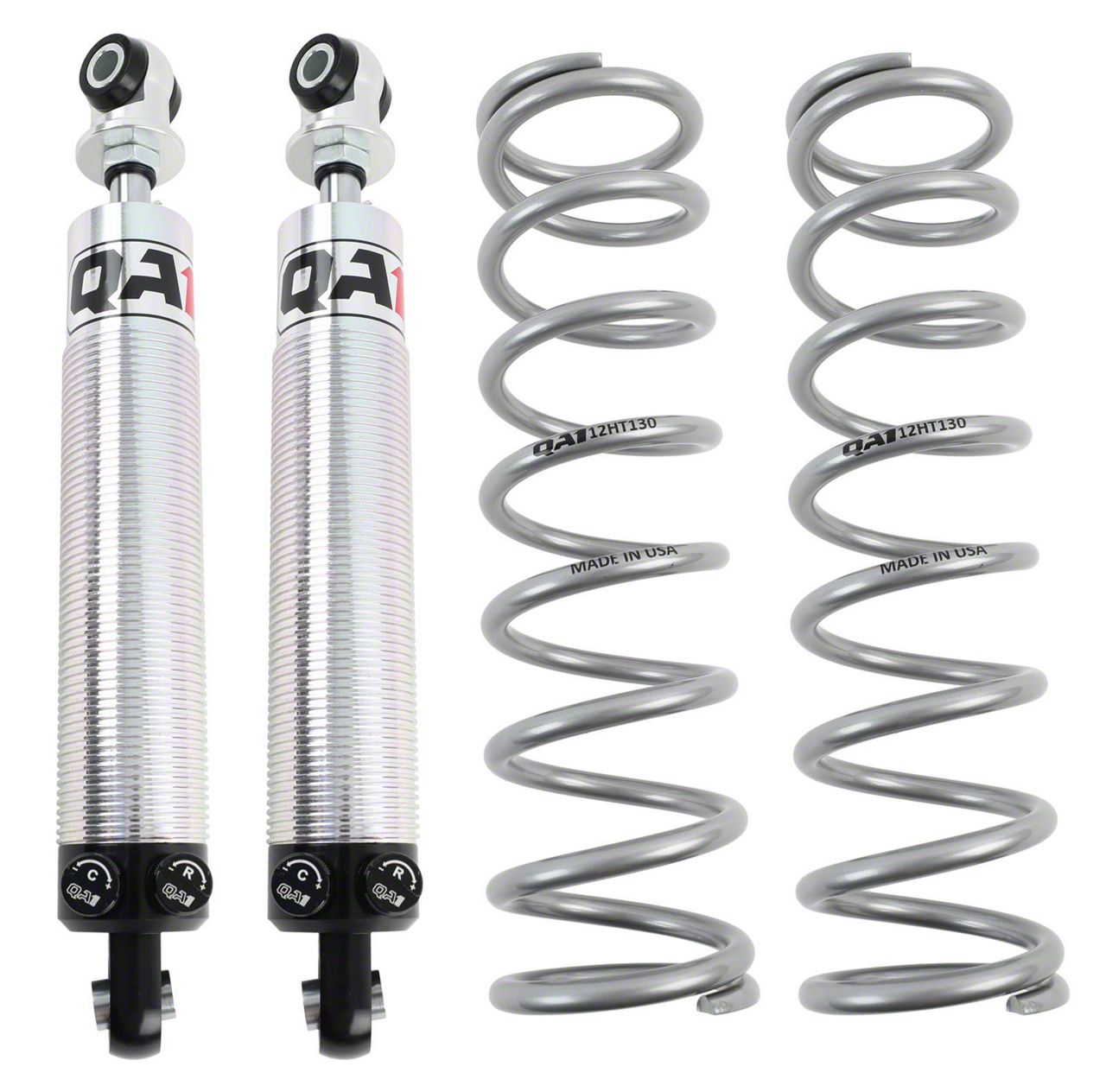 QA1 Camaro Double Adjustable Rear Coil-Over Conversion Kit; 130 lb./in ...