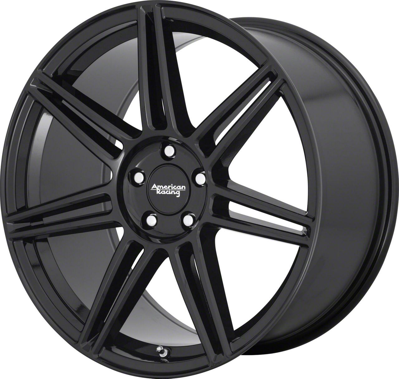 American Racing Camaro REDLINE Gloss Black Wheel; 20x8.5 AR93528552325 ...
