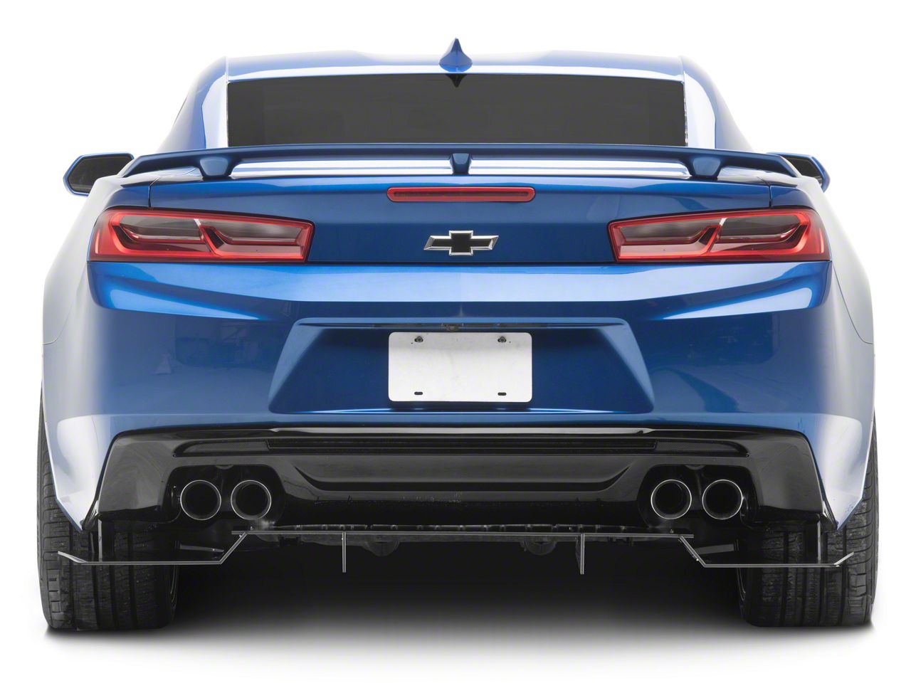 Camaro Rear Diffuser (16-23 Camaro SS w/o NPP Dual Exhaust Mode) - Free ...