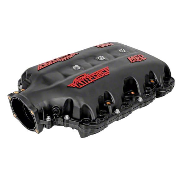 MSD Corvette Atomic Airforce LT1 Intake Manifold; Red Logo 2700 (14-19 ...