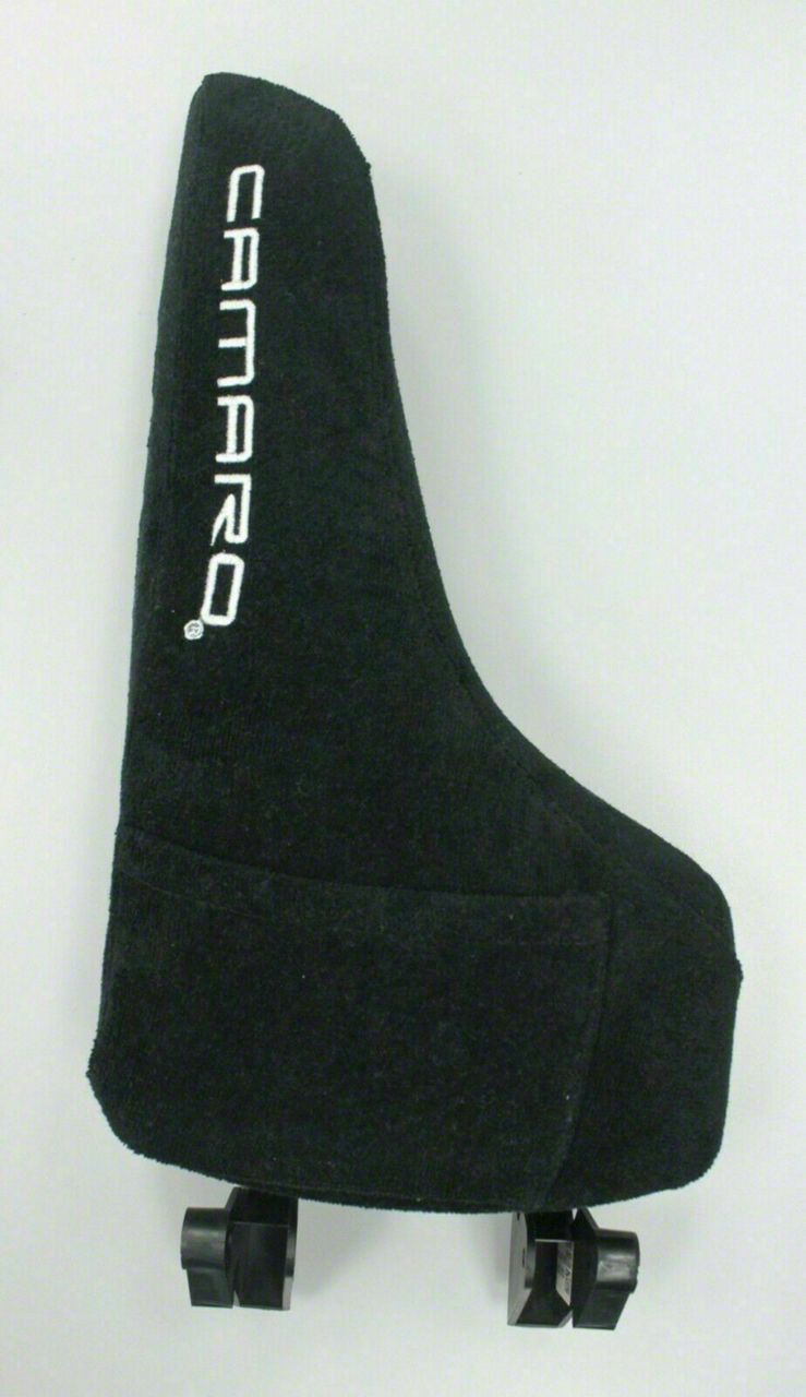Camaro Center Console Cover with Camaro Logo; Black (16-23 Camaro ...