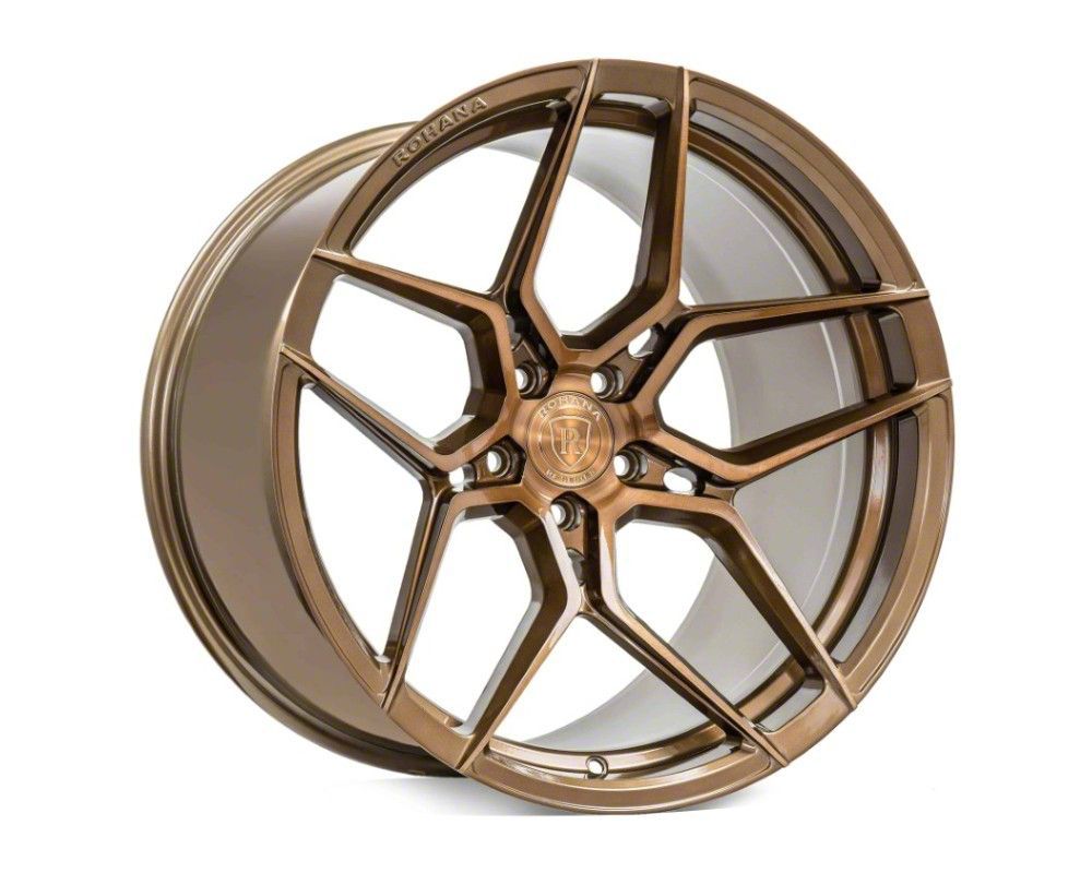 Rohana Wheels Challenger RFX11 Brushed Bronze Wheel; Rear Only; 20x11 ...