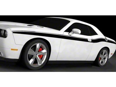 2008-2023 Dodge Challenger Rocker Panel & Side Stripes | AmericanMuscle