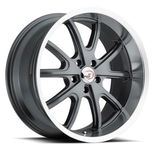 Vision Wheel Charger 143 Torque Gunmetal Machined Wheel; 18x8.5 143 ...