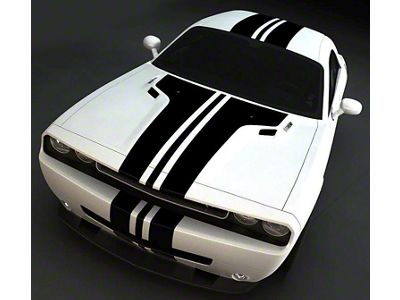 2008-2023 Dodge Challenger Roof Decals | AmericanMuscle