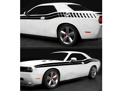 2008-2023 Dodge Challenger Rocker Panel & Side Stripes | AmericanMuscle