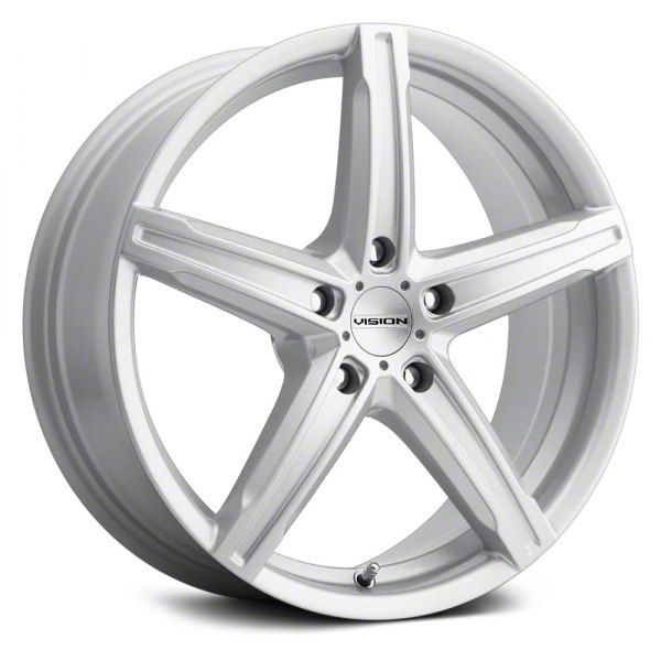 Vision Wheel Challenger Boost Silver Wheel; 20x8.5 469-2890S35 (17-23 ...