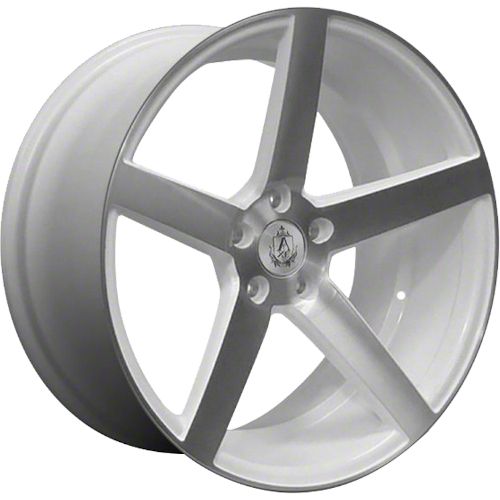 Axe Wheels Charger EX18 White Wheel; 20x9 920BLNK38EX18WM-5x115 (07-10 ...