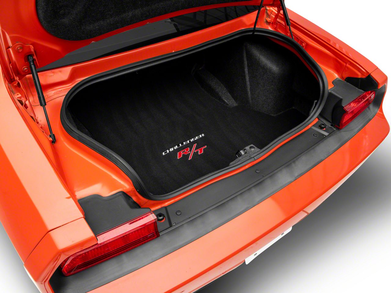 Lloyd Challenger Trunk Mat with Challenger and Silver RT Logo; Black ...