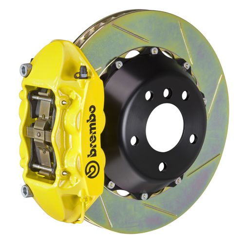 Brembo Challenger GT Series 4-Piston Rear Big Brake Kit with 15-Inch 2 ...