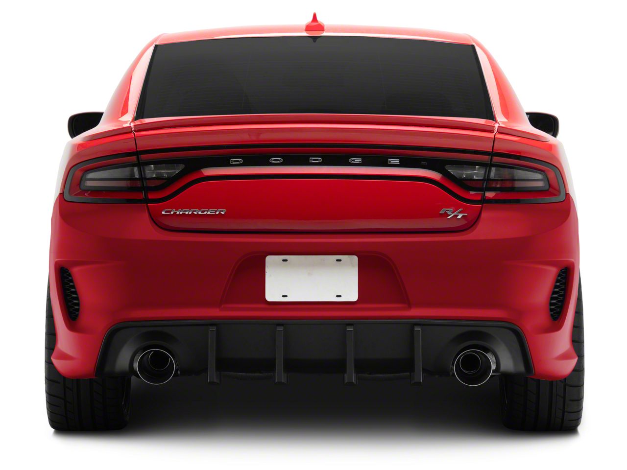 Charger Widebody Look Narrow Rear Bumper; Unpainted (15-23 Charger ...