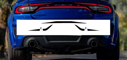 Charger Design 2 Tail Light Decal; Gloss Black (15-23 Charger) - Free ...