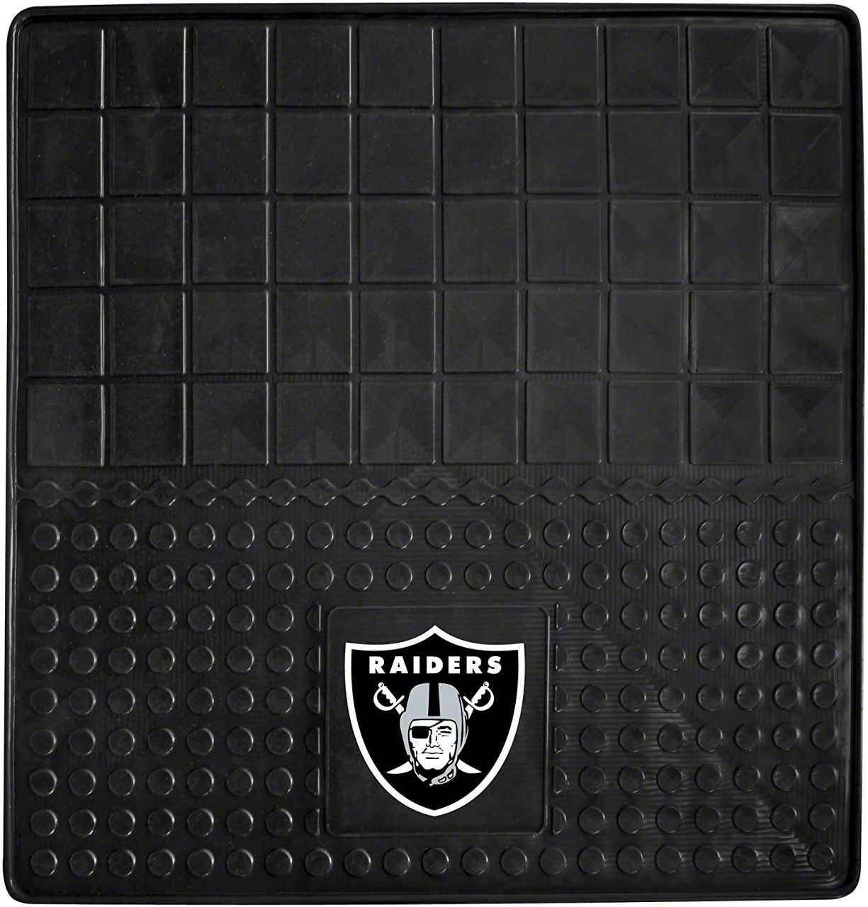 Mustang Molded Trunk Mat with Las Vegas Raiders Logo (Universal; Some ...