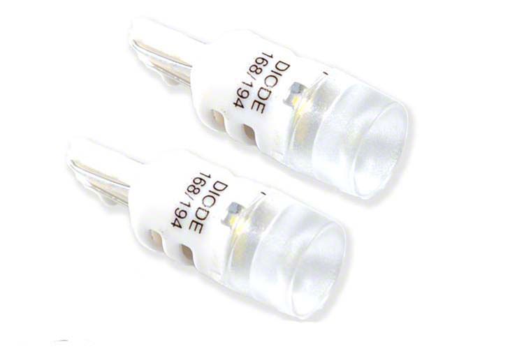 Diode Dynamics Corvette Natural White LED Map Light Bulbs; 194 HP3 ...