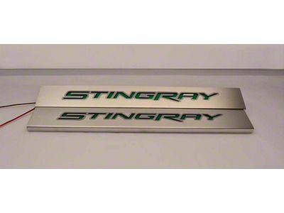 2014-2019 C7 Corvette Door Sill Plates | AmericanMuscle