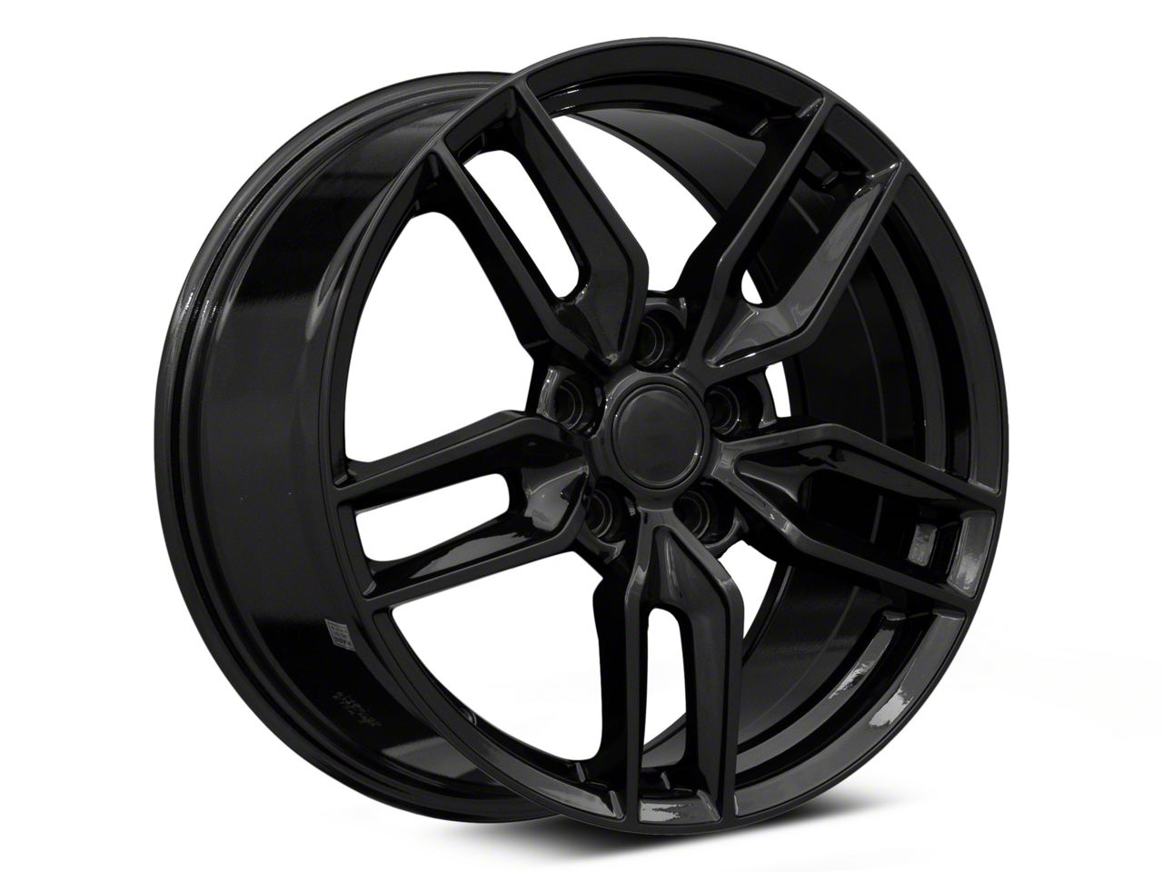 Performance Replicas Corvette PR160 Gloss Black Wheel; 18x8.5 160GB ...