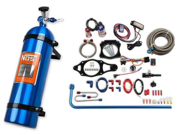 NOS Corvette Plate Wet Nitrous System; 15 lb. Blue Bottle 05219NOS (14 ...