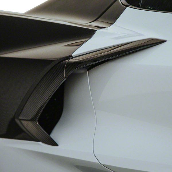 Anderson Composites Corvette Rear Side Scoop Trim; Carbon Fiber AC ...