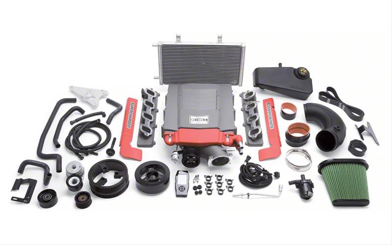 Edelbrock Corvette E-Force Stage 2 Track Supercharger Kit with Tuner ...