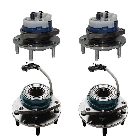 Corvette Wheel Hub Assemblies; Front and Rear (97-08 Corvette C5 & C6 ...