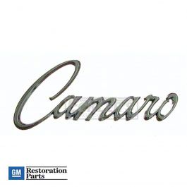Camaro Stick-On Camaro Fender Emblem; Chrome (Universal; Some ...