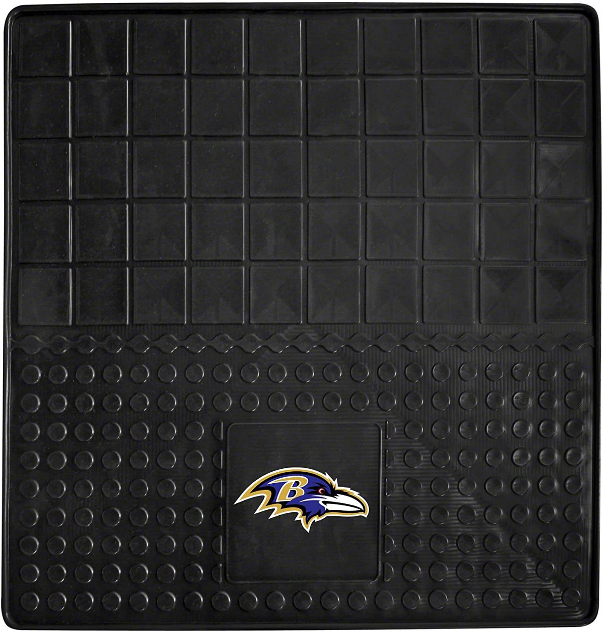 Mach-E Molded Trunk Mat with Baltimore Ravens Logo (Universal; Some ...
