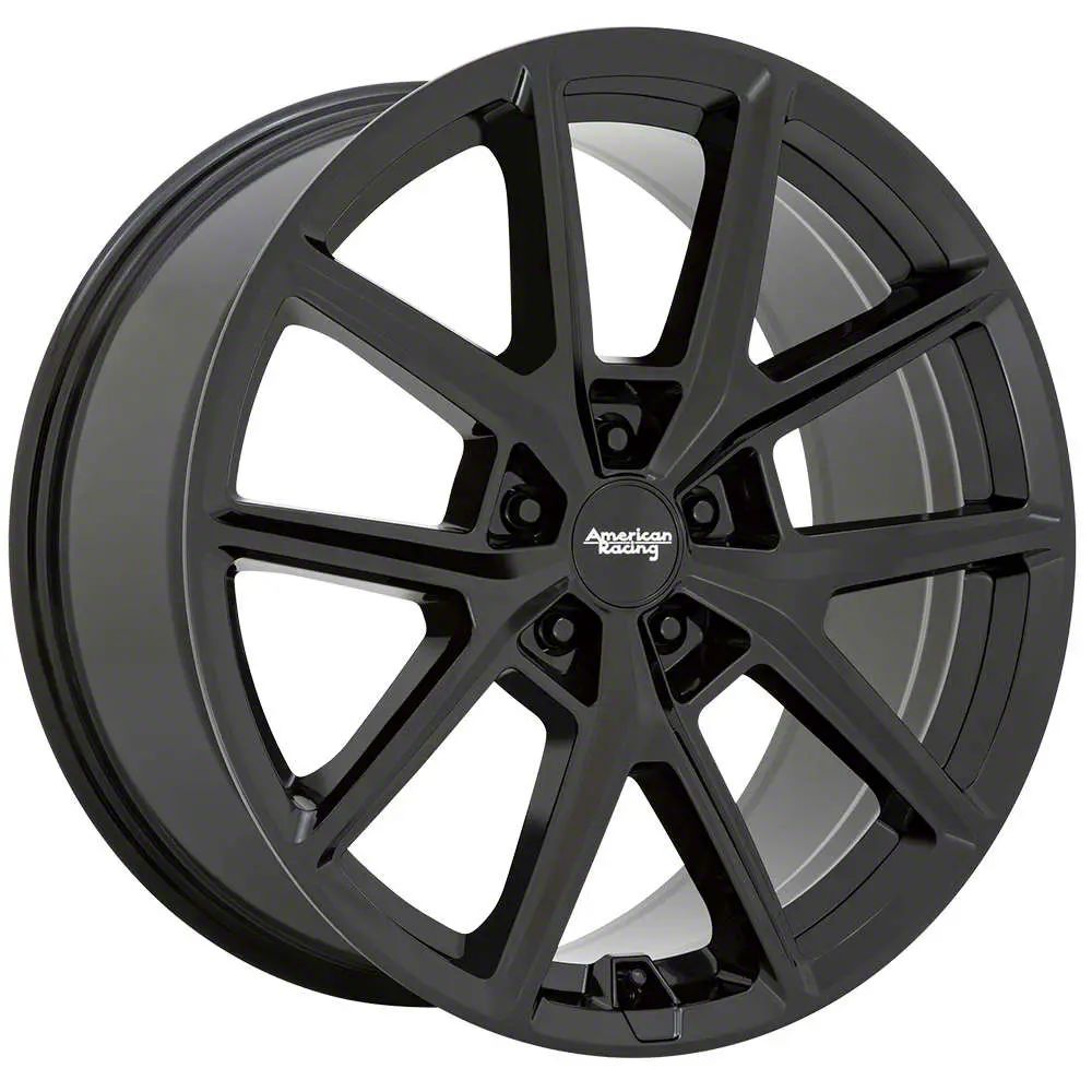 American Racing Mach-E AR943 Gloss Black Wheel; 20x9 AR943BX20903035 ...
