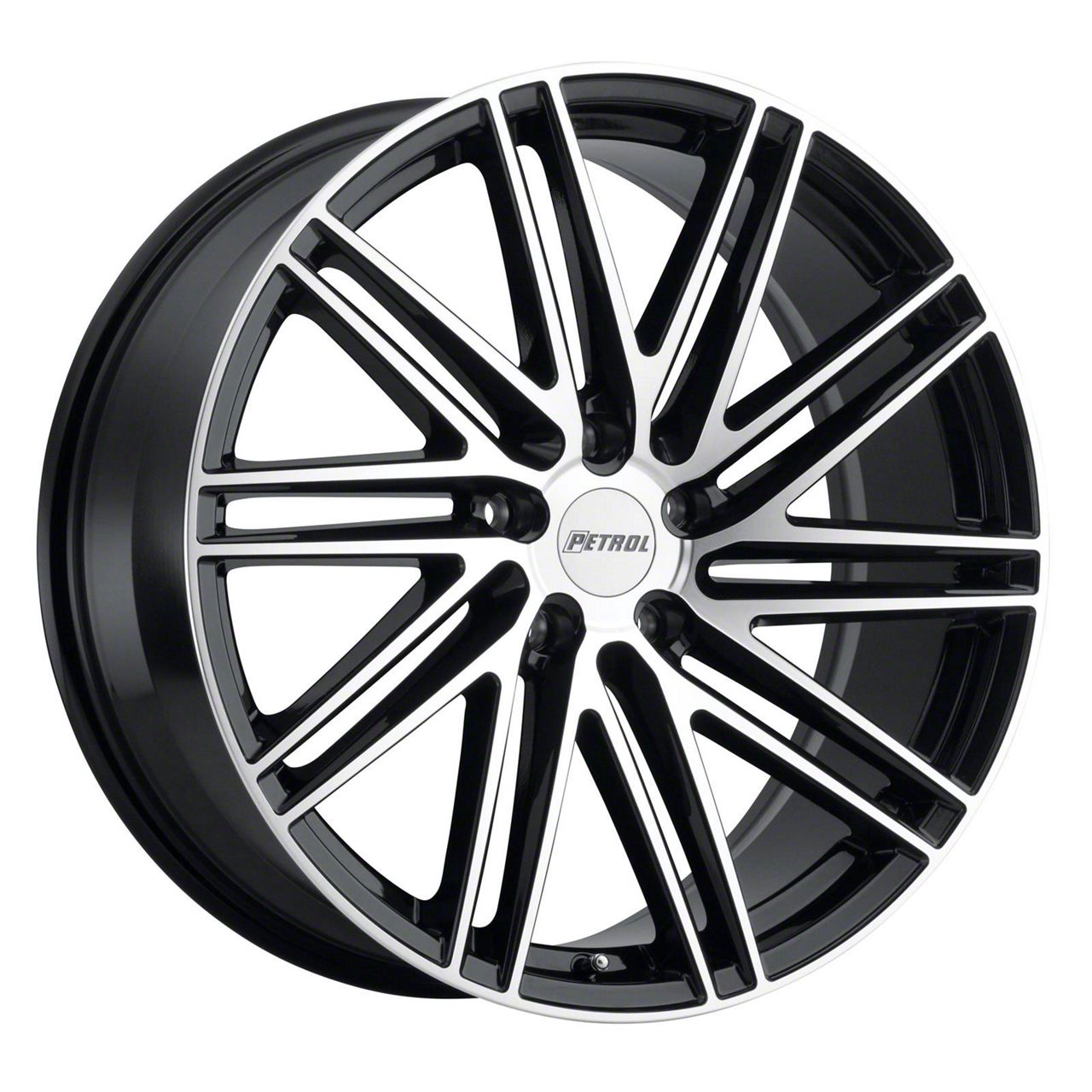 Petrol Mach-E P1C Gloss Black Machined Wheel; 20x8.5 2085P1C405108F72 ...