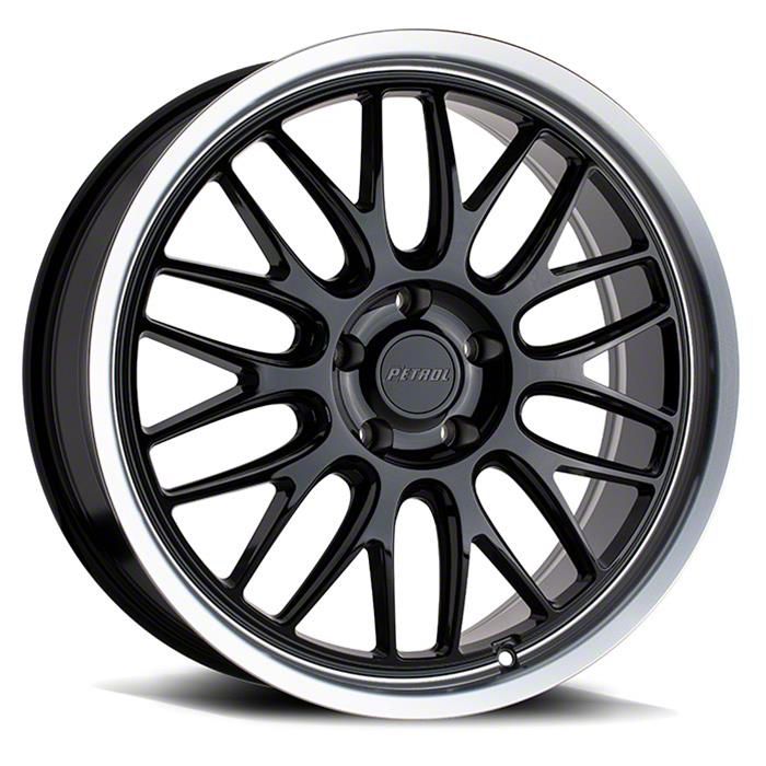 Petrol Mach-E P4C Gloss Black Machined Wheel; 20x8.5 2085P4C405108B72 ...