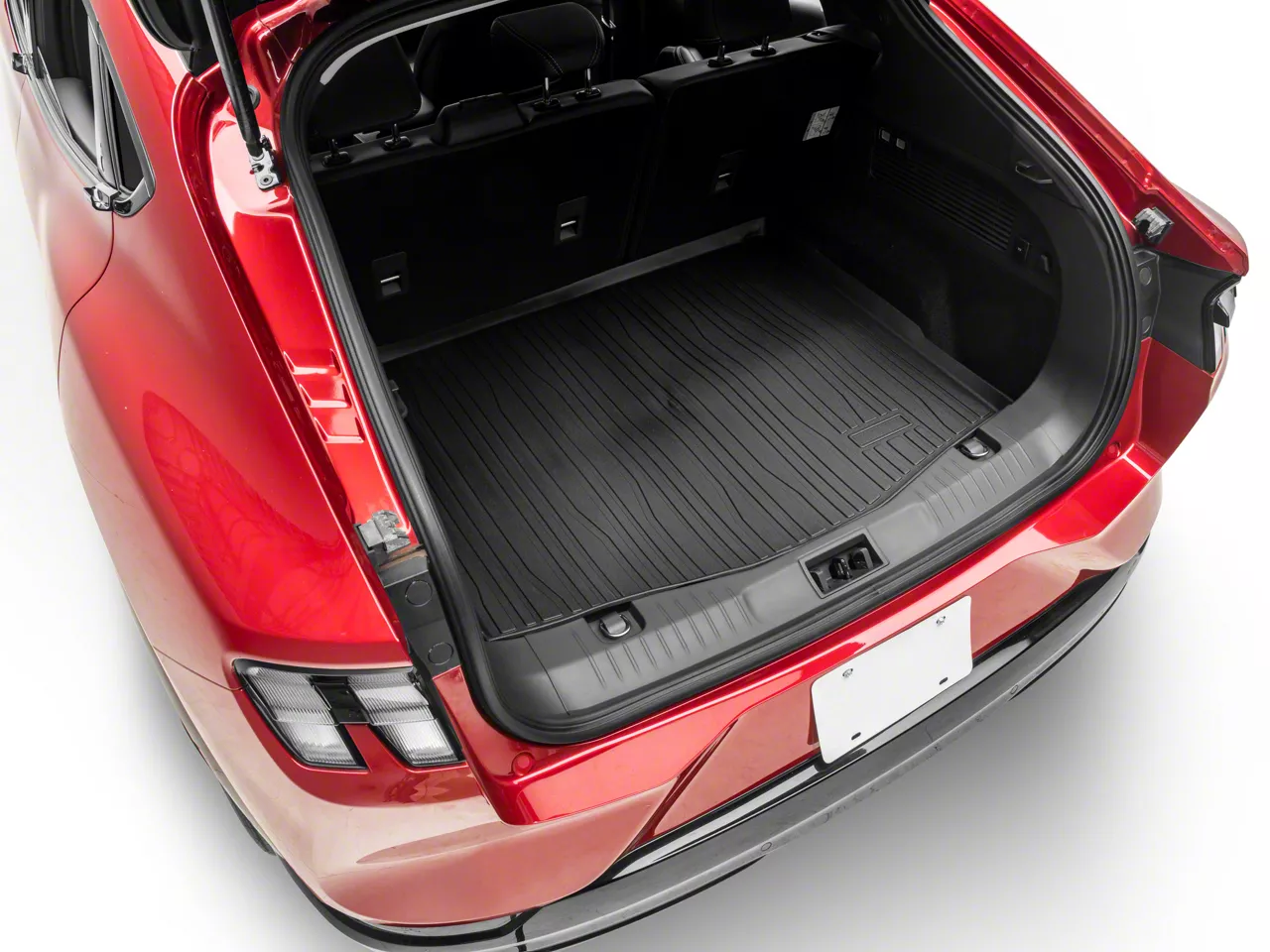 SpeedForm Mach-E Molded Rear Trunk Liner; Black ME5264 (21-23 Mustang ...
