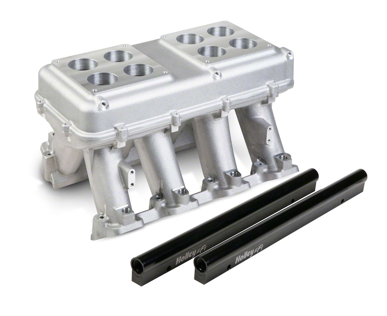 Holley Corvette 2000CFM GM LS3/L92 Modular Carbureted Hi-Ram Intake ...